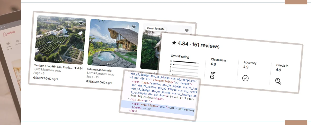 Airbnb Listing Data Scraping API | Extract Airbnb Data
